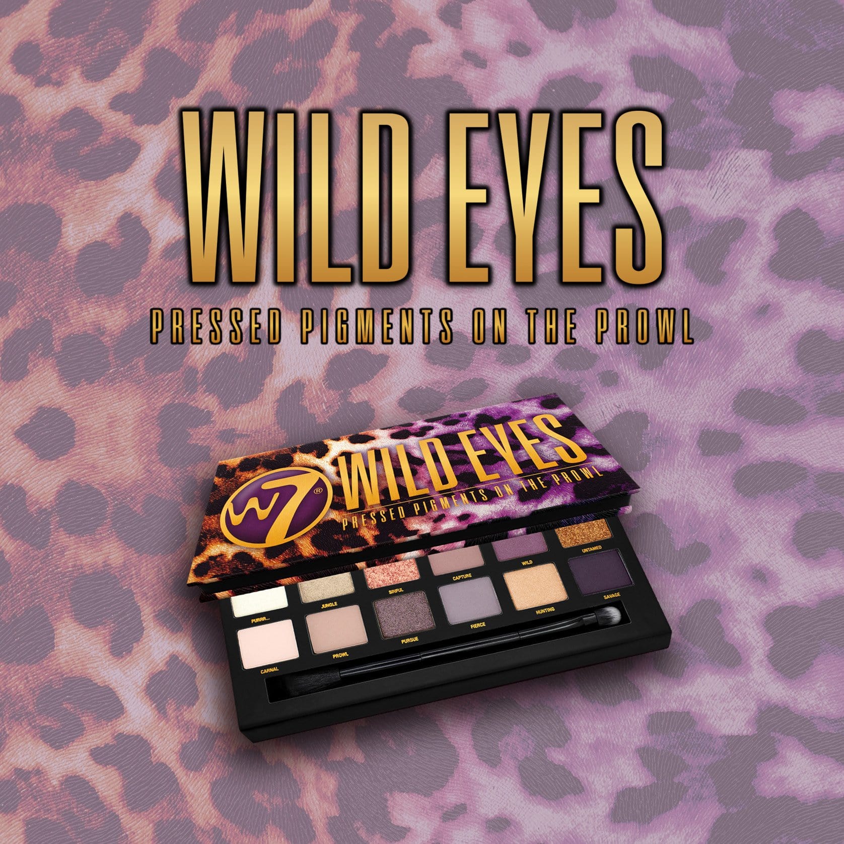 W7 Wild Eyes Eyeshadow... Pigments On The Prowl – W7 Makeup
