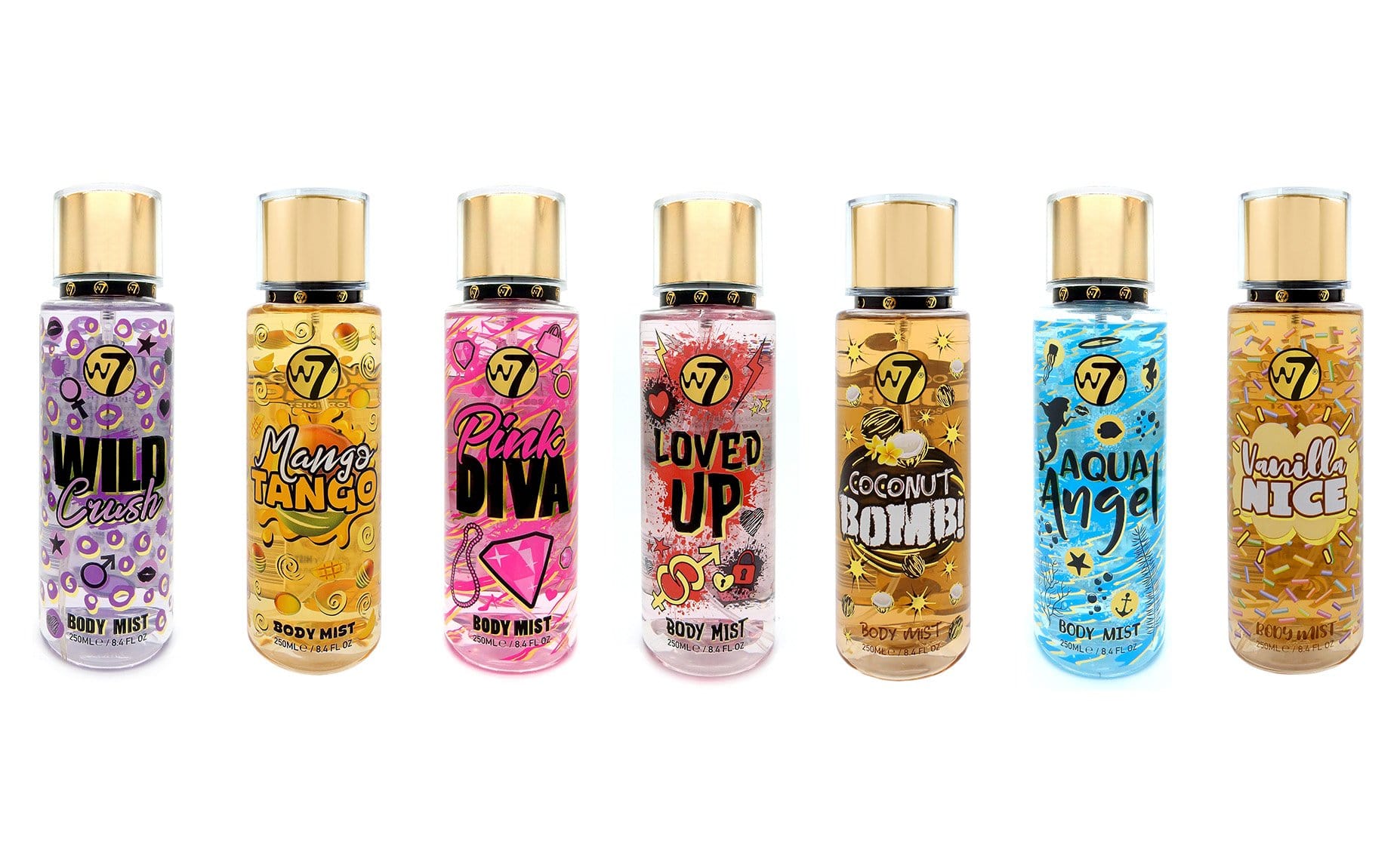 W7 Body Mists and Sprays – W7 Makeup