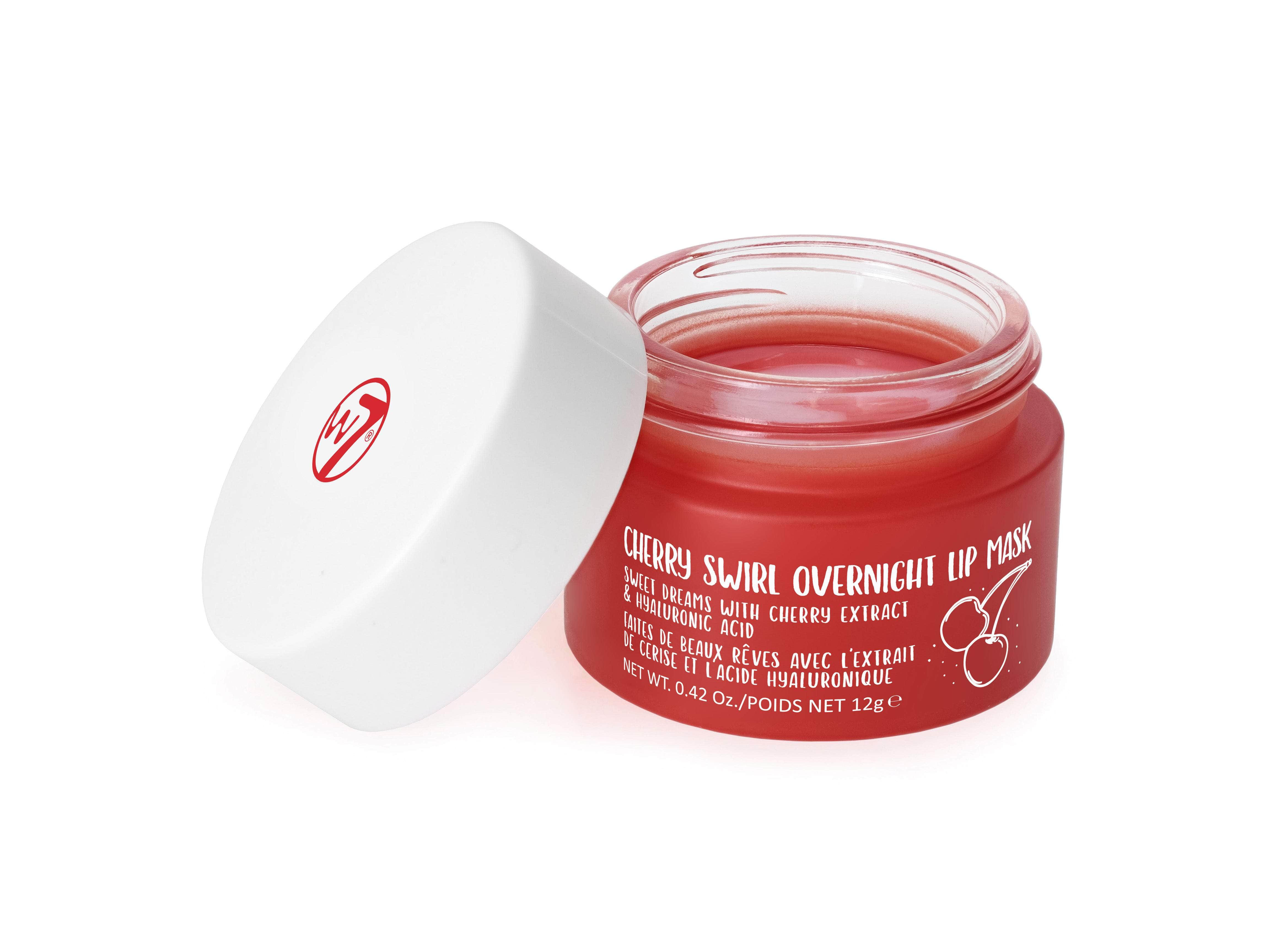 W7 Sweet Dreams Overnight Lip Mask - Cherry Swirl - W7 Makeup