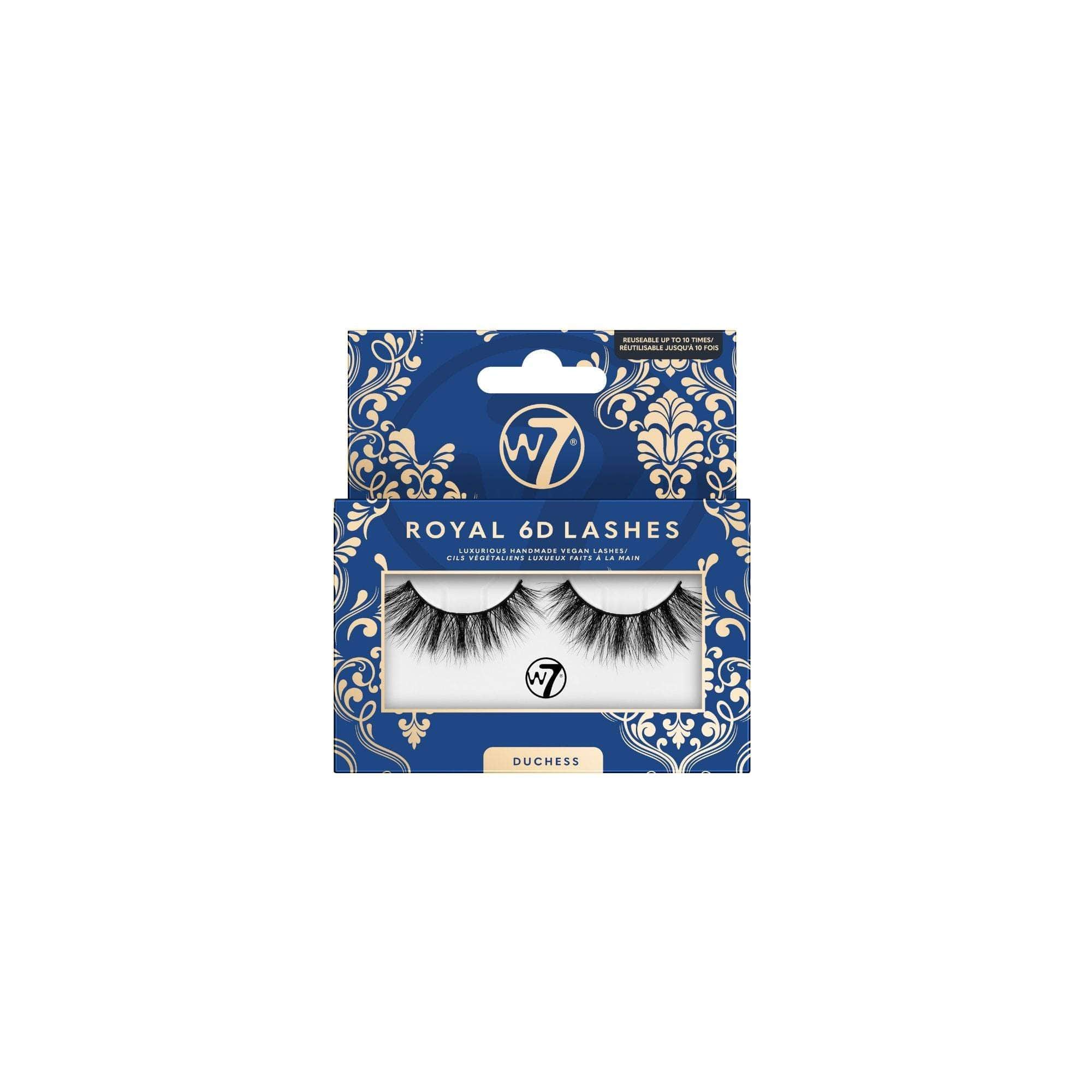 W7 Royal 6D Lashes - Handmade Vegan False Eyelashes – W7 Makeup