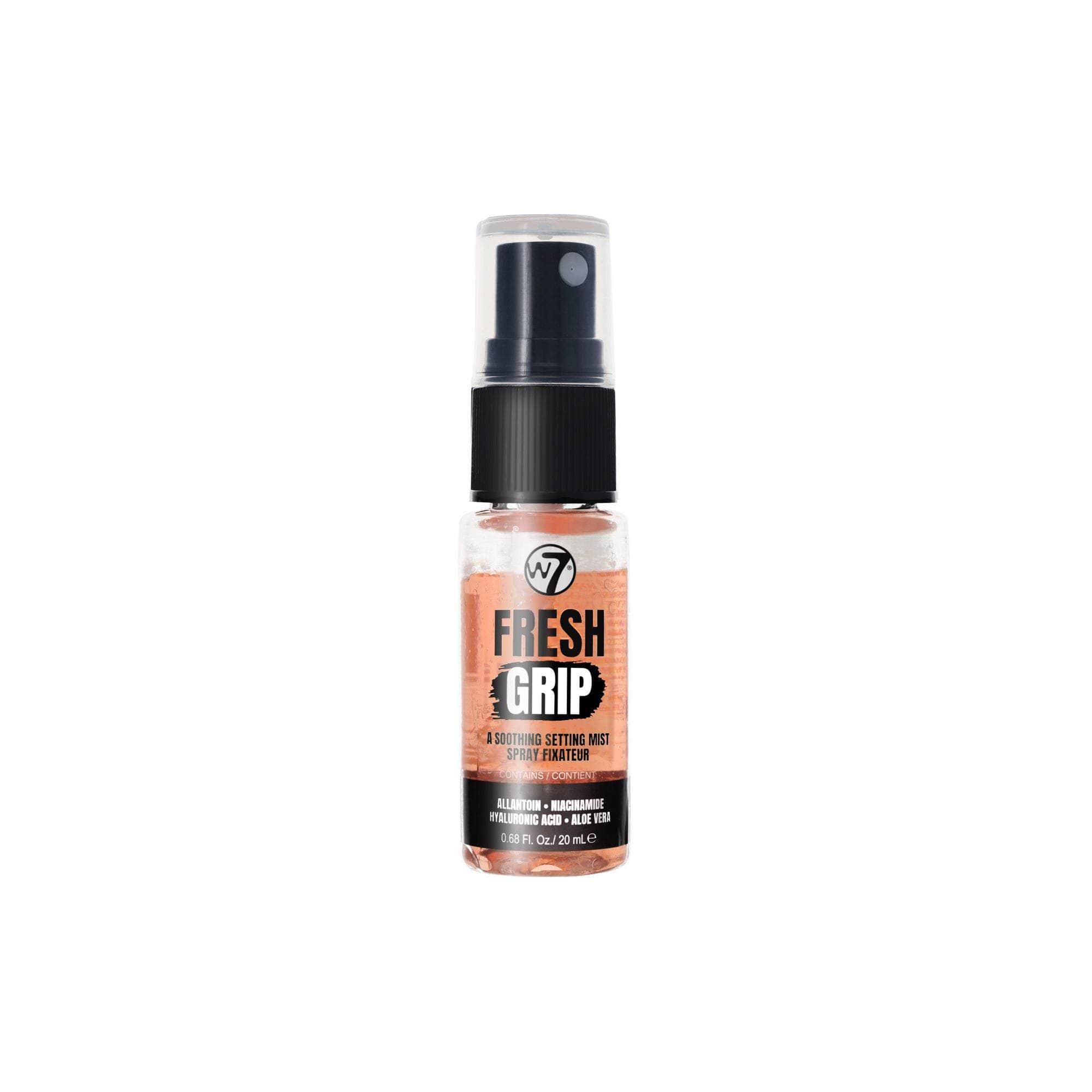 W7 Mini Fresh Grip Setting Spray - Allantoin & Niacinamide (20ml) – W7 ...