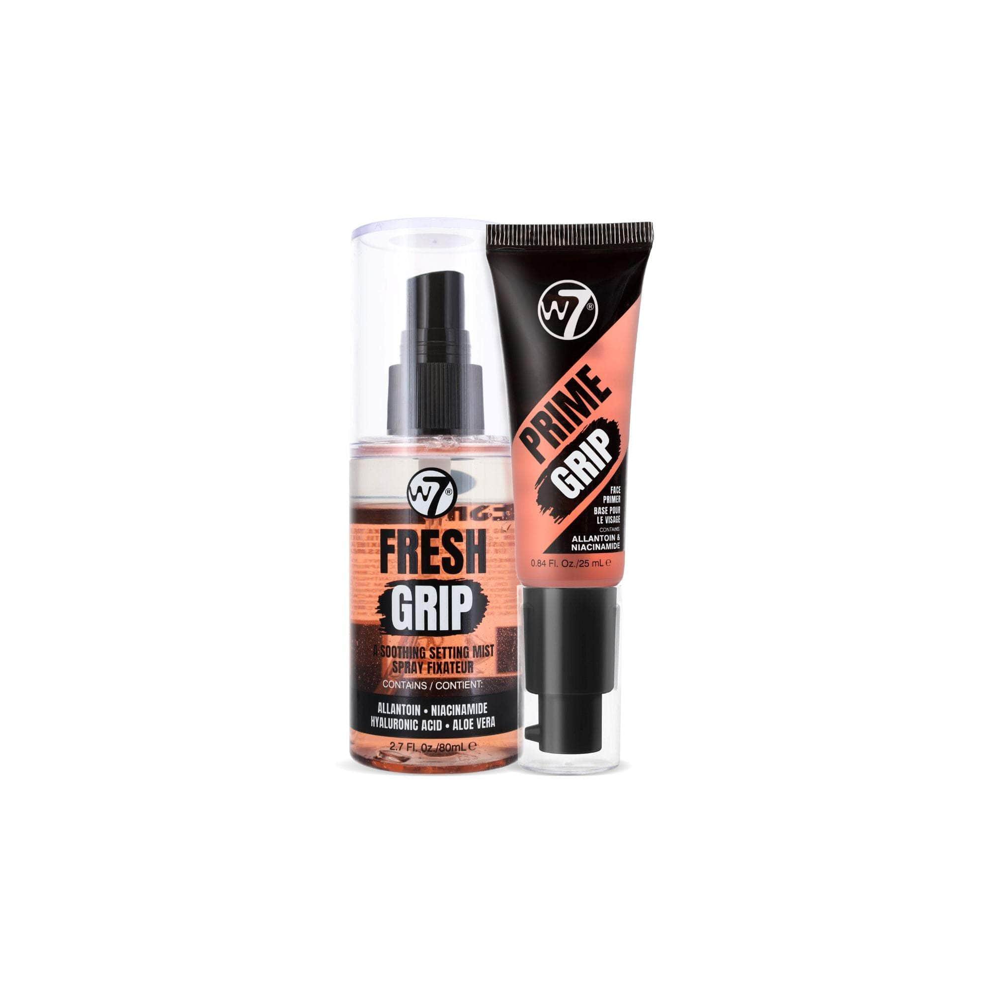 W7's Ultimate Grip Prime & Set Duo - With Allantoin & Hyaluronic Acid ...