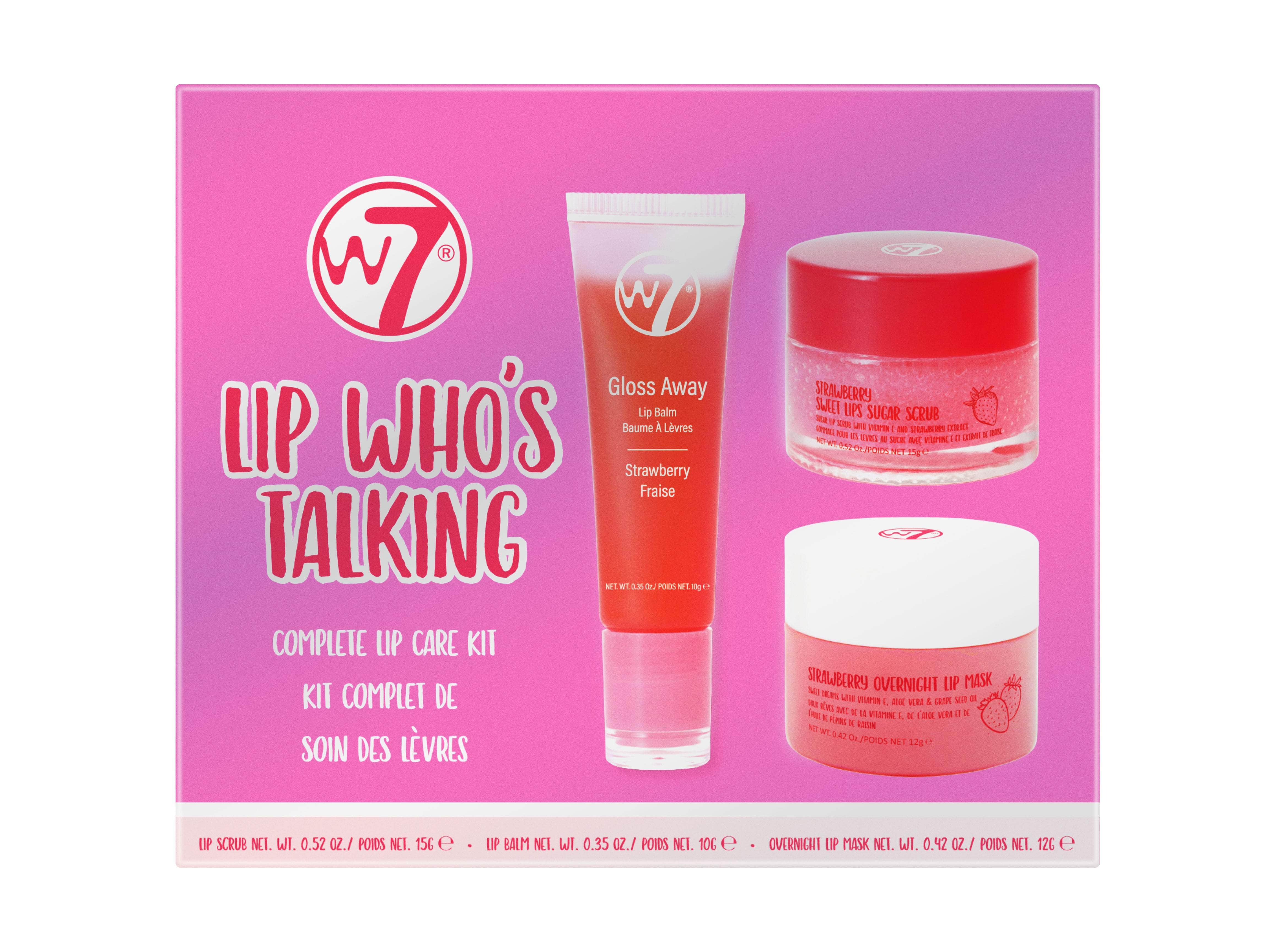 W7 Lip Who's Talking Lip Care Gift Set - W7 Makeup