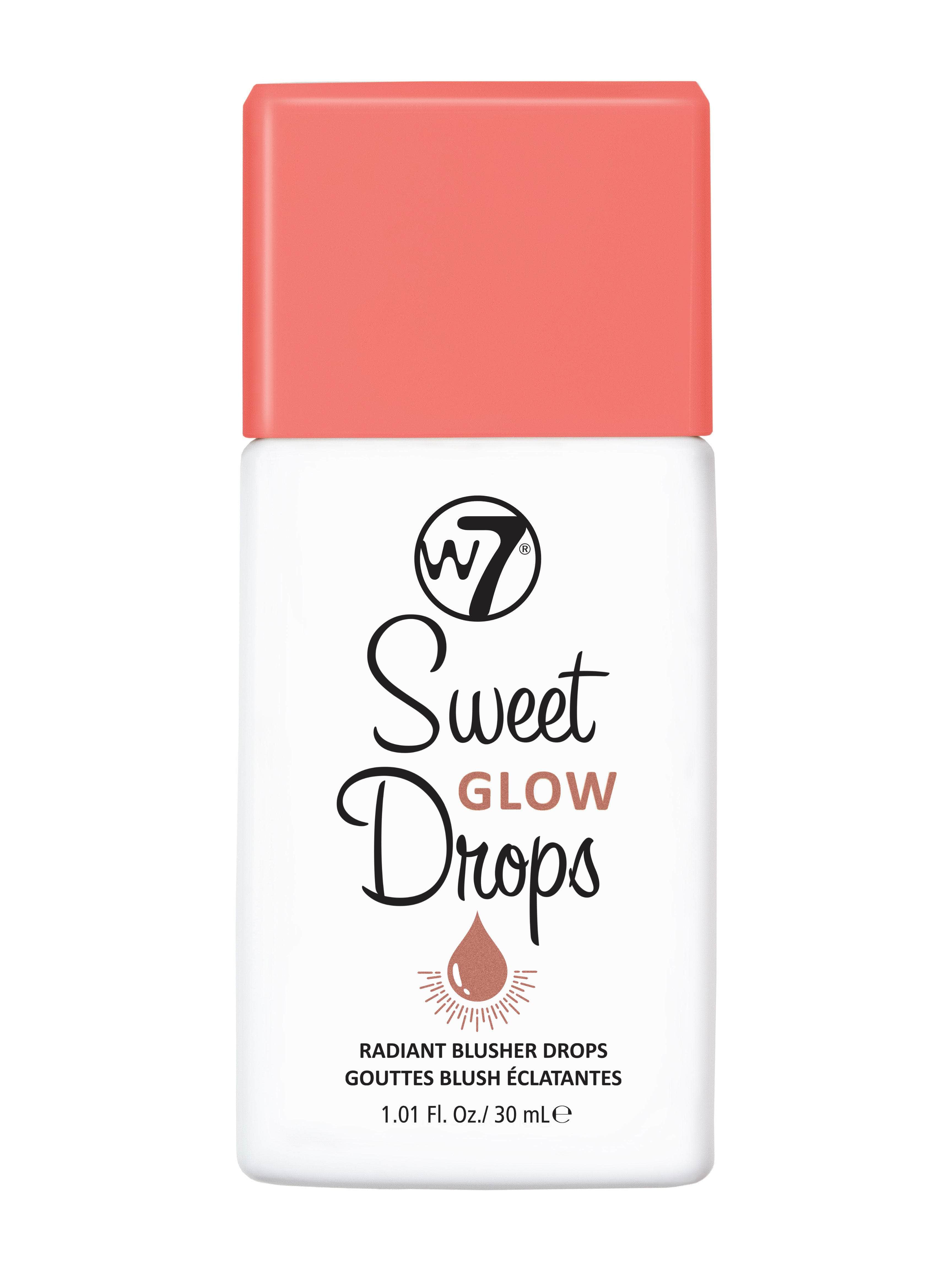W7 Sweet Glow Drops - Radiant Liquid Blusher Drops - W7 Makeup