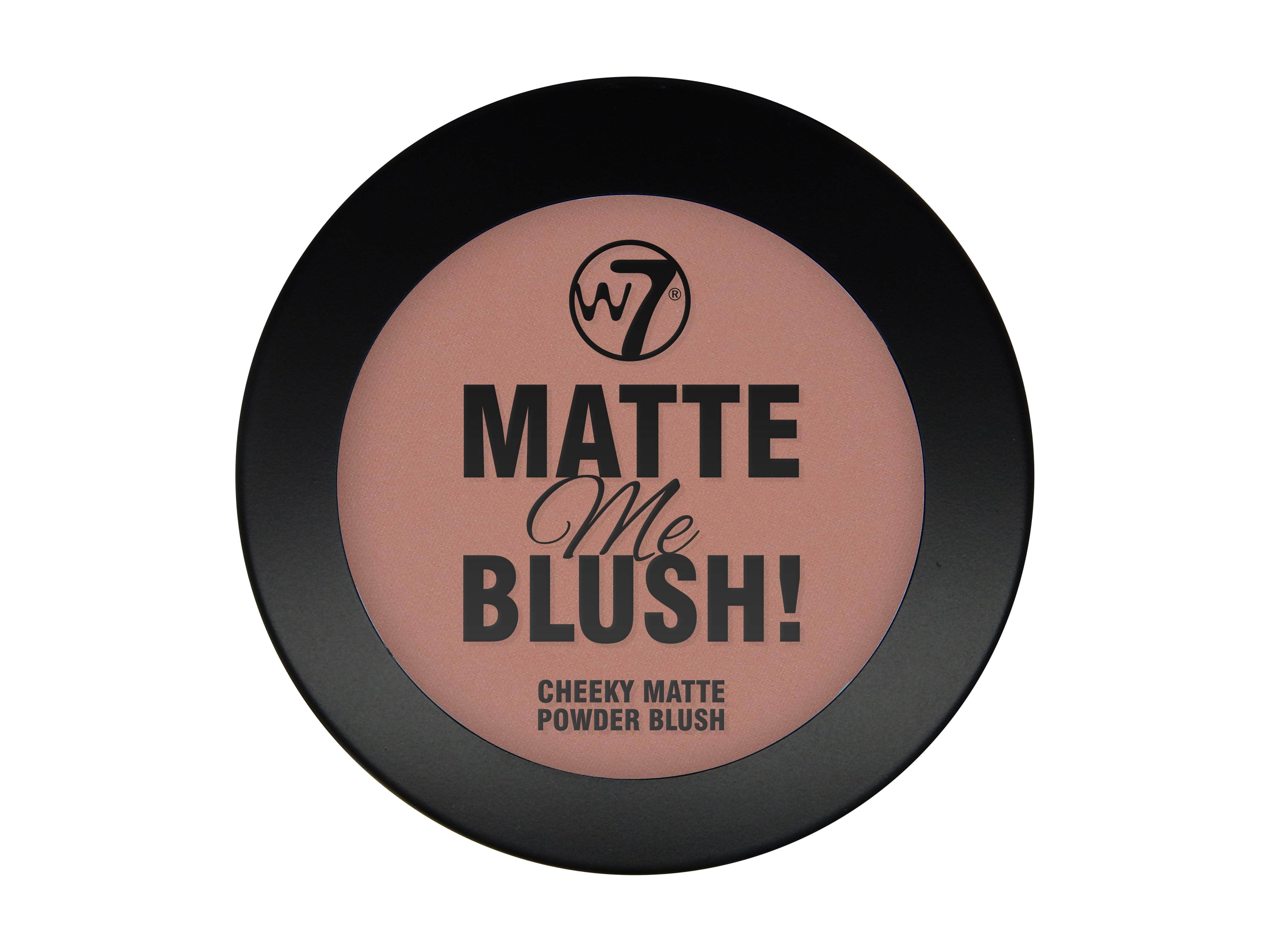 W7 Matte Me Blush Blusher Compacts - W7 Makeup