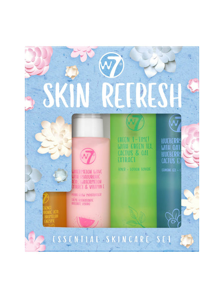 W7 Skin Refresh Essential Skincare Gift Set - W7 Makeup